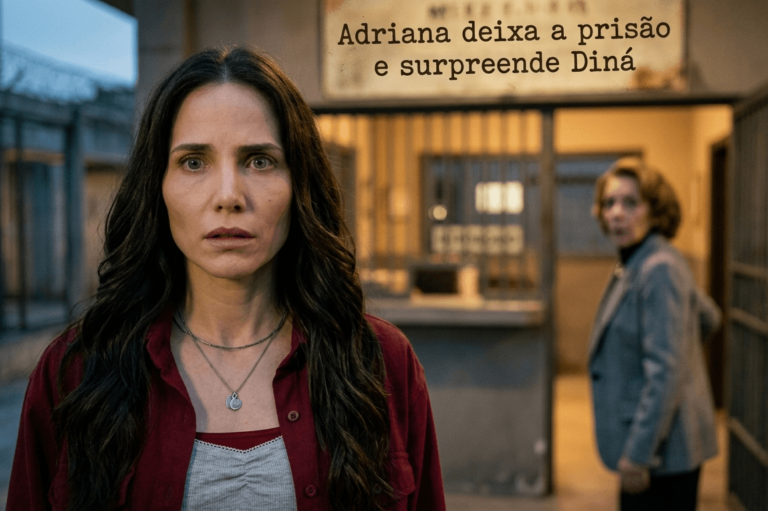 Quem Ama Cuida Adriana deixa a prisão e expulsa Diná do apartamento ...
